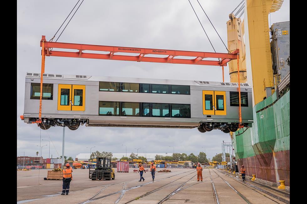 Waratah Series 2 EMU delivered | News | Railway Gazette International